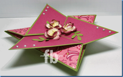 StampOwl's Studio: Triangle Star Card